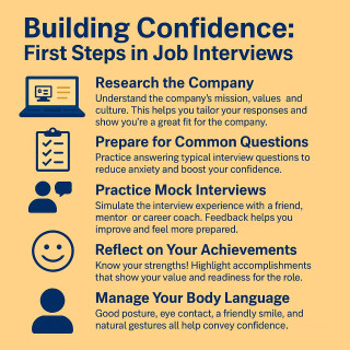 First Steps in Job Interviews | RCIL